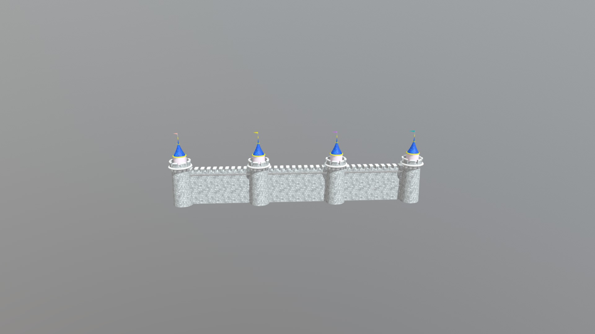 Tahla Castle Wall - Download Free 3D model by MML0385 [1871ffa] - Sketchfab
