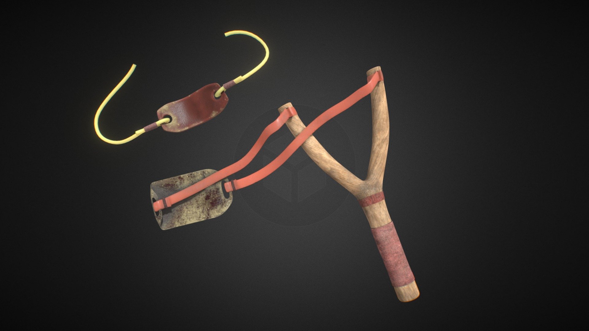 Slingshot - Gulti - 3D model by OVROO [1872655] - Sketchfab