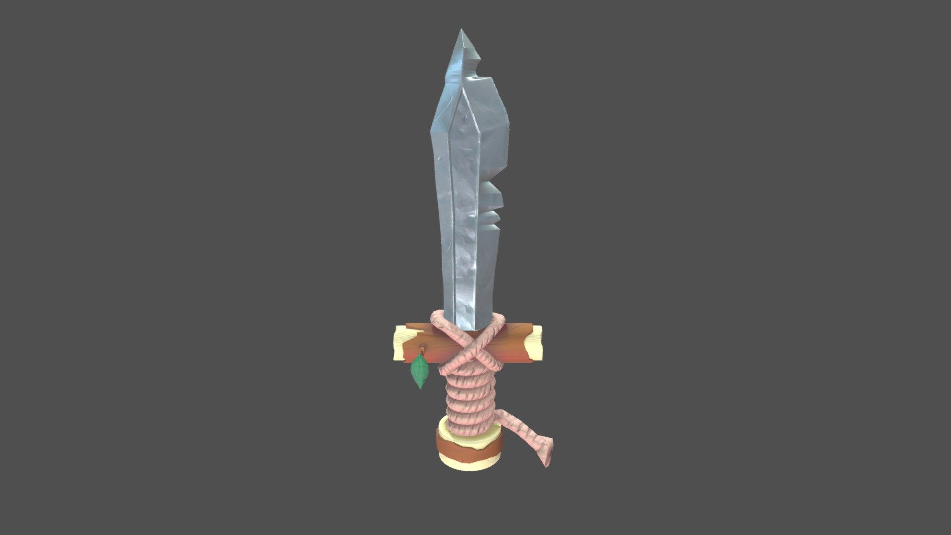 Simple sword asset - game ready model - 3D model by SnirxD [1873e38 ...