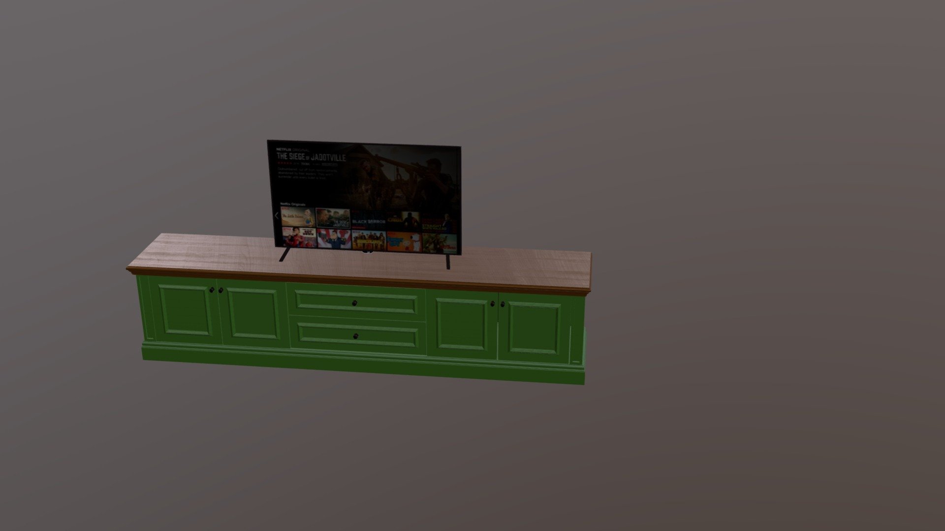 TV unit - Download Free 3D model by bahattin_tasarim [187451b] - Sketchfab