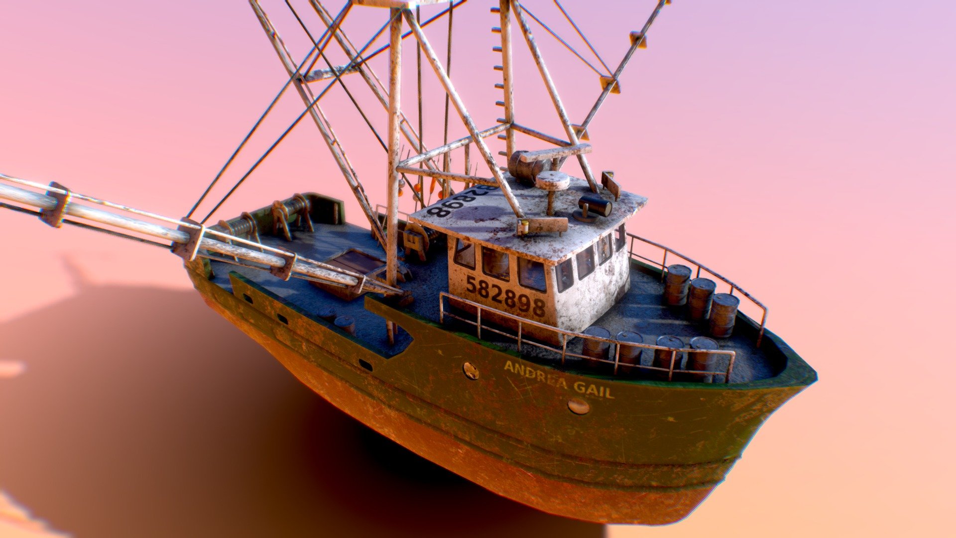 Boat Fishing - Download Free 3D model by golukumar (@mortalityrexotable ...