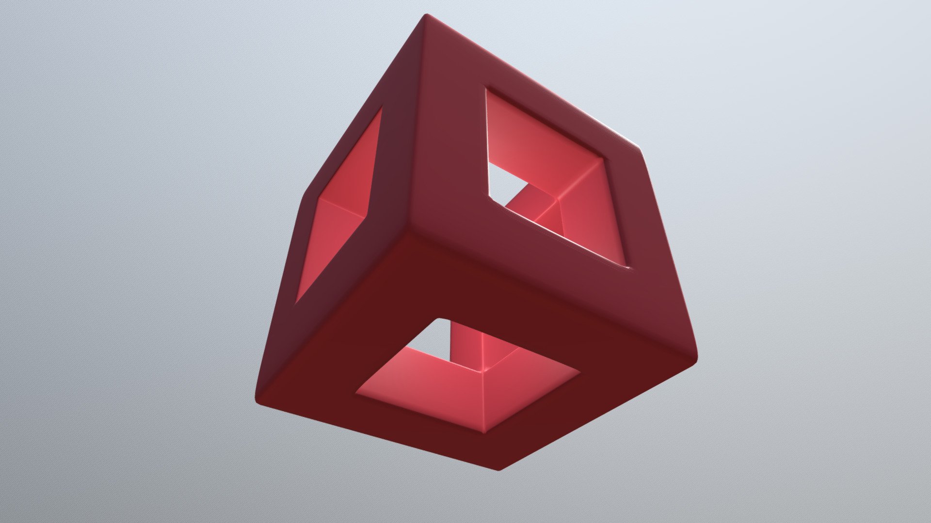 Empty Cube - 3D model by juanmamm271 [1875324] - Sketchfab