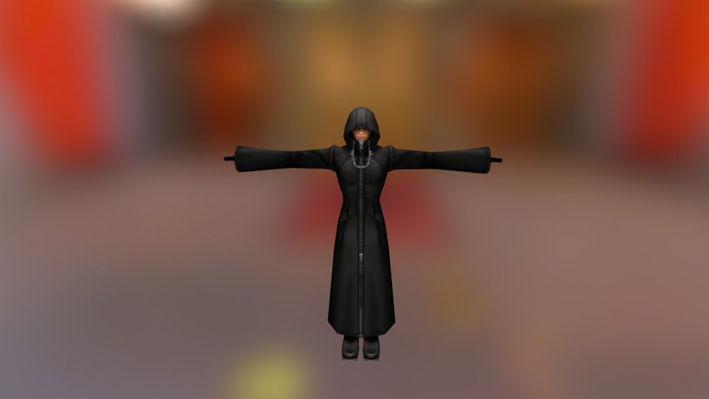 Kingdom Hearts - Master Xehanort Hooded - Download Free 3D model by ...