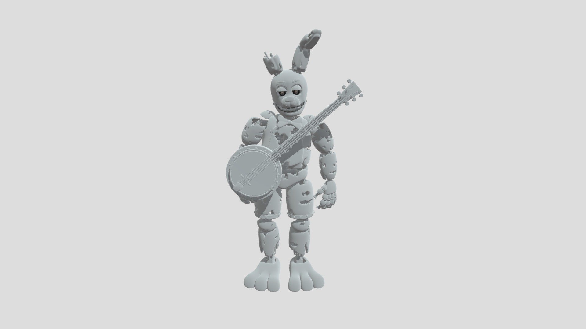 Rotten Springbonnie - 3D model by AngelGamer1411 [1875c4c] - Sketchfab