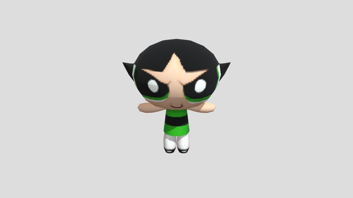 Buttercup-powerpuff-girls 3D models - Sketchfab