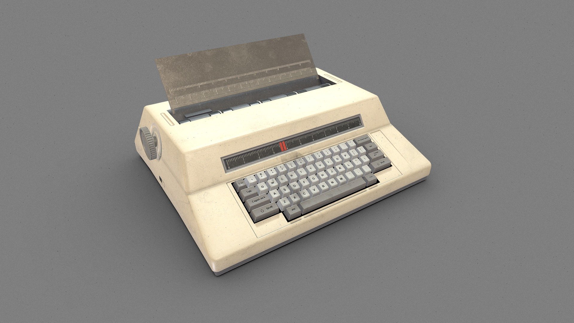 Worn typewriter - Buy Royalty Free 3D model by Sousinho [1878882 ...