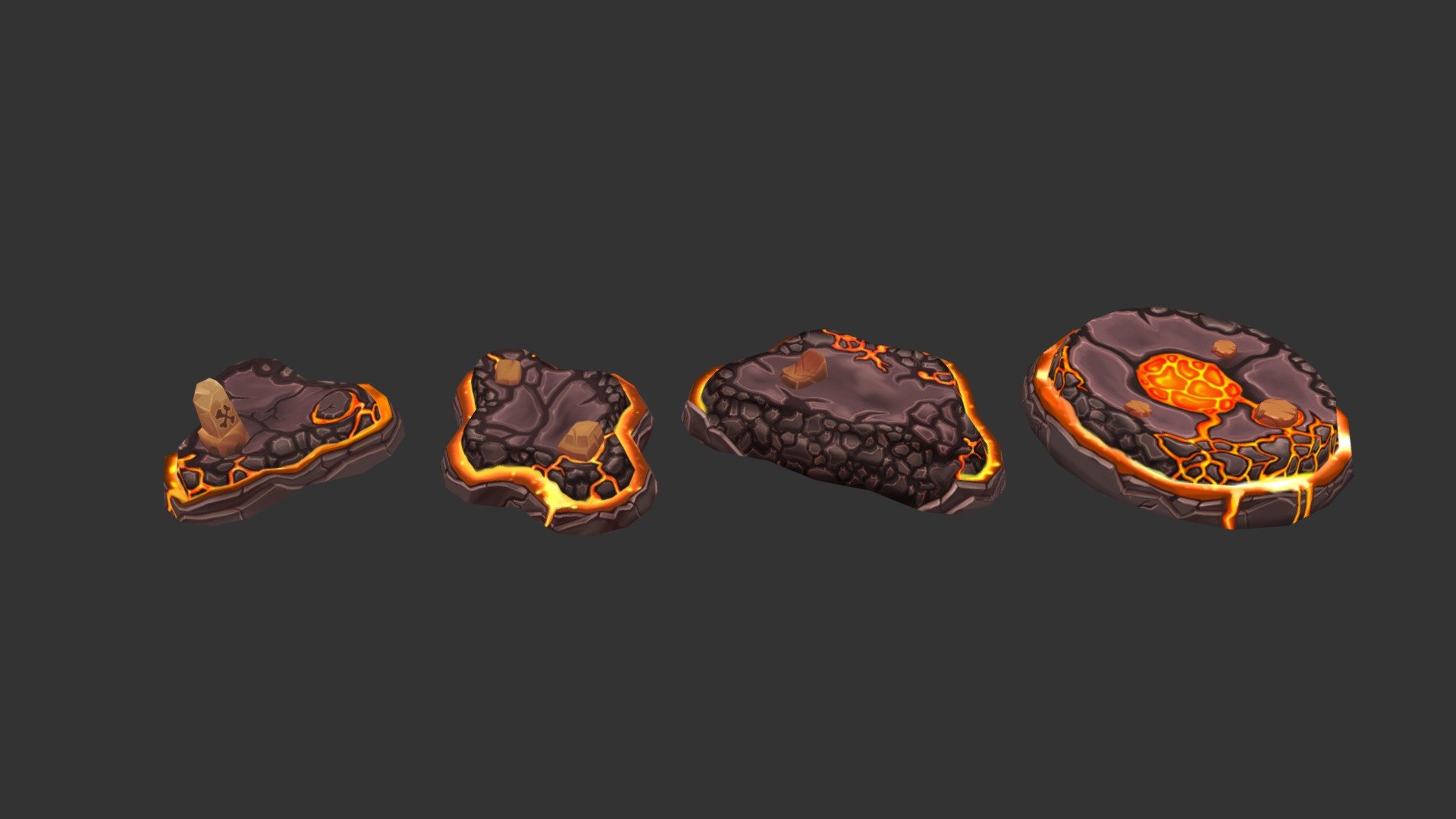 volcanic island - 3D model by creative_madman [1878d76] - Sketchfab