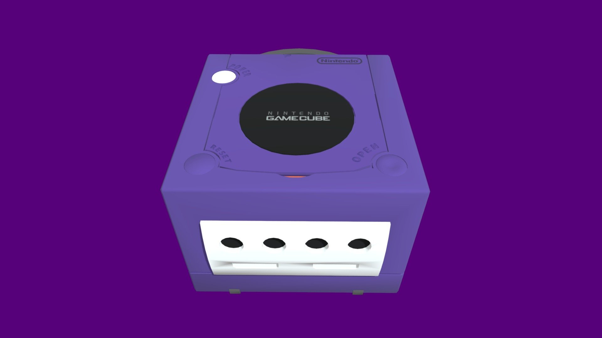 GameCube console - Download Free 3D model by Jeffrey fan 2000 (@8723516 ...