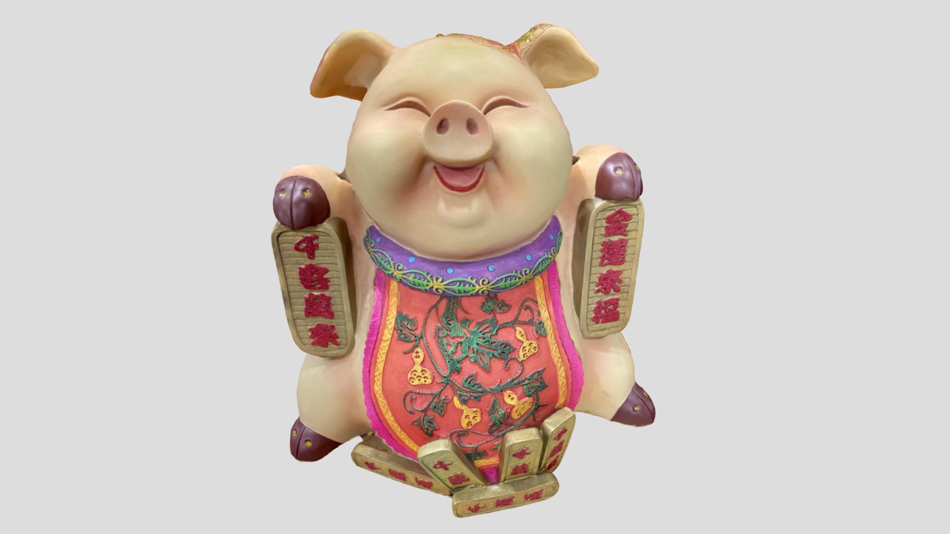 Prosperous Piglet - 3D model by WilsonT3D (@WilsonTeo89) [187cbb1 ...