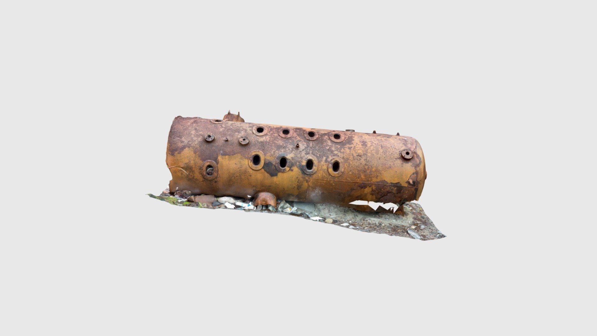 Rusty large scrap - Download Free 3D model by Furosimage2023 [187ccdb ...