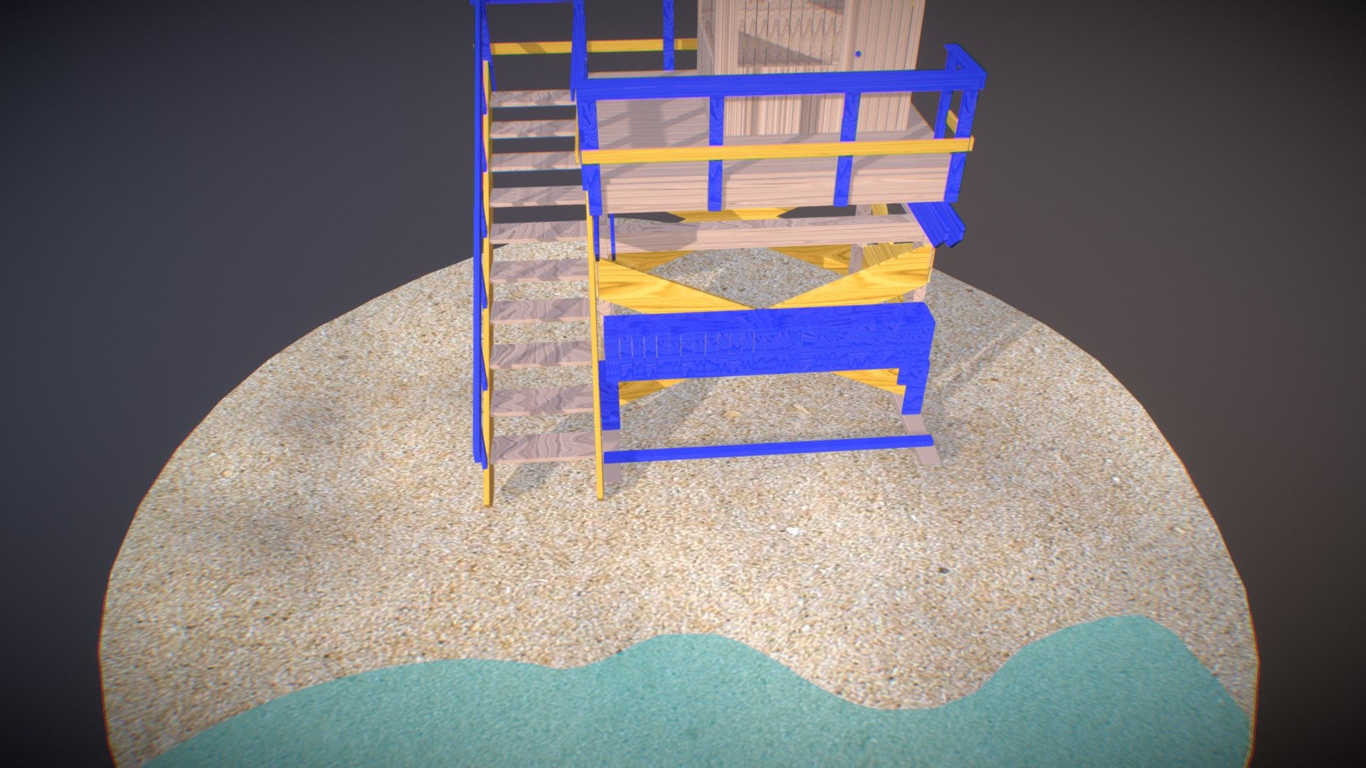 LifeGuard - 3D model by lizacamarena [187d15d] - Sketchfab