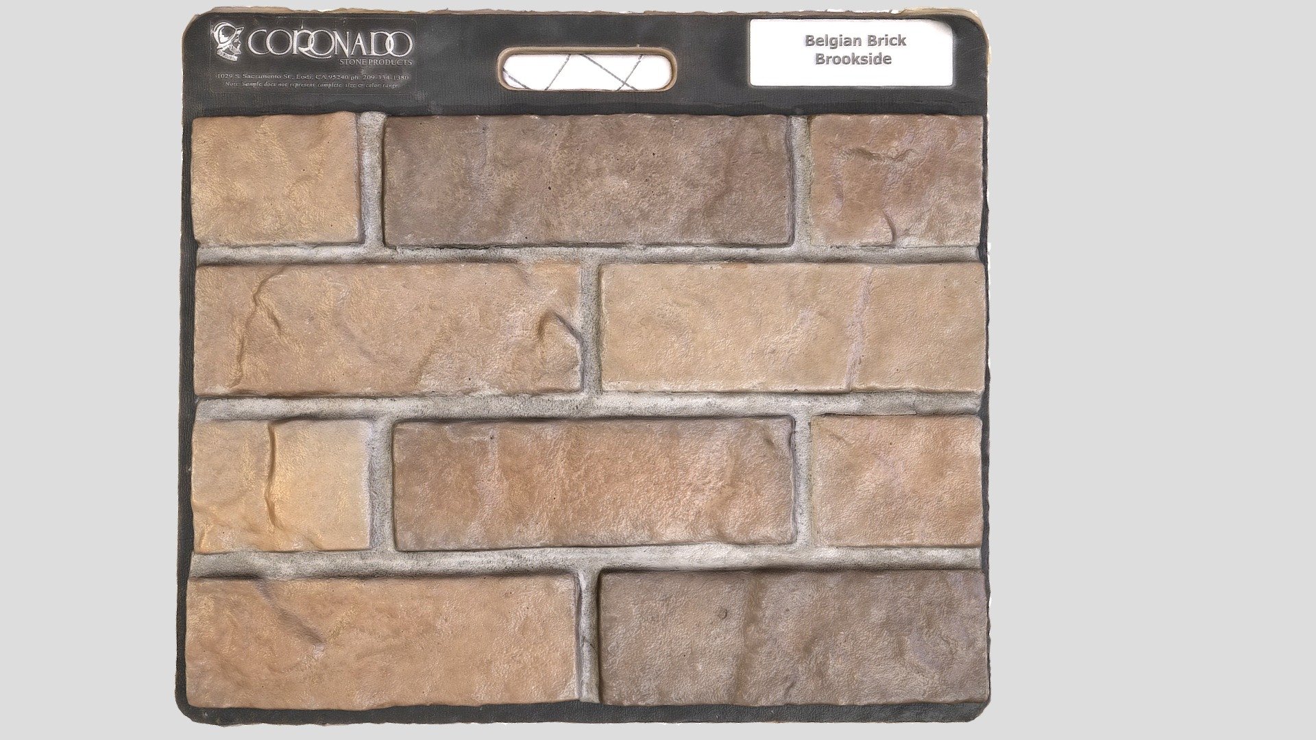Belgian Brick Sample - Download Free 3D model by MADD Designs (@TDModel ...