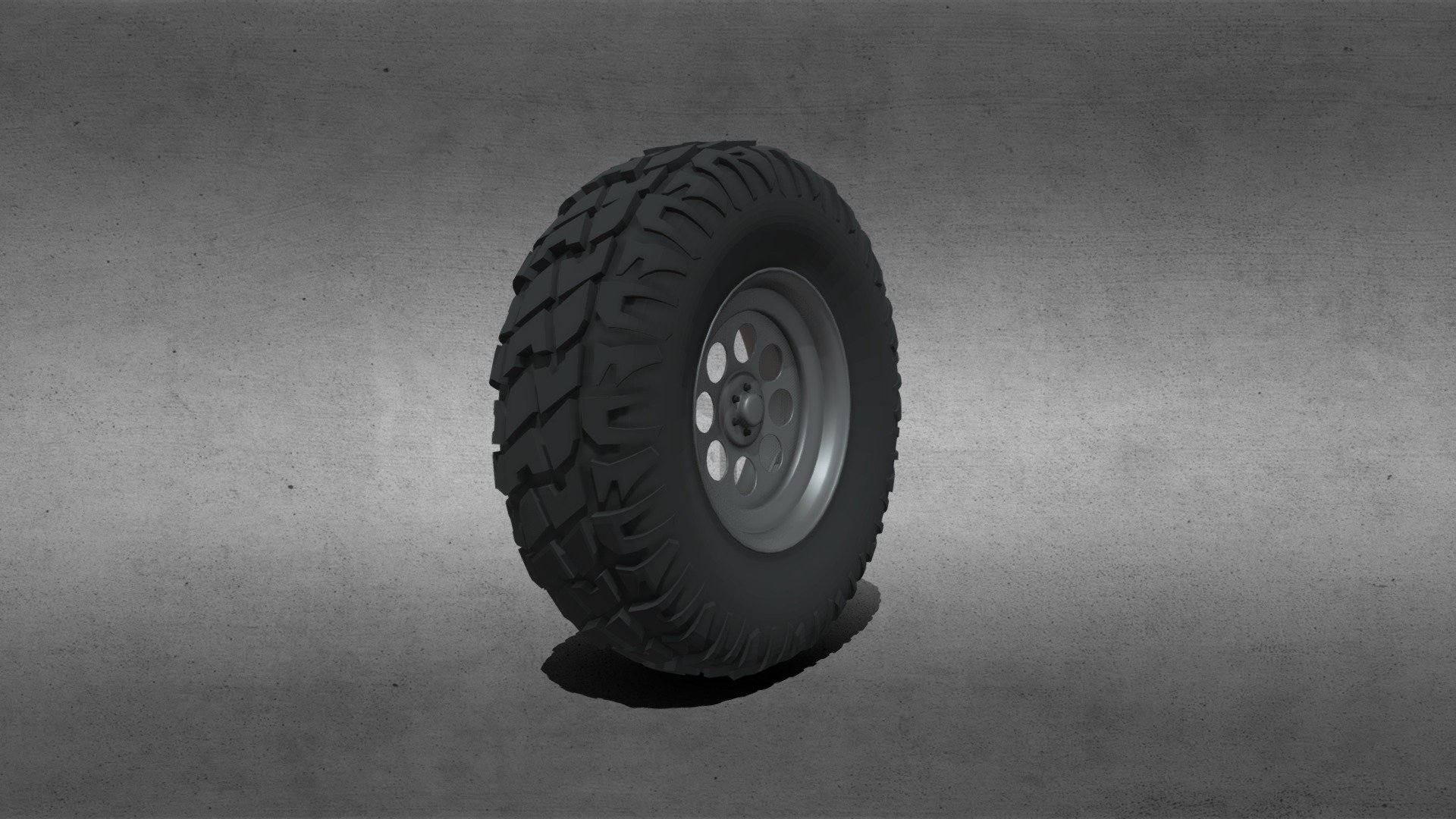 Off-road Tires - Download Free 3D model by ROY (@roy.3dartist) [187ec95 ...