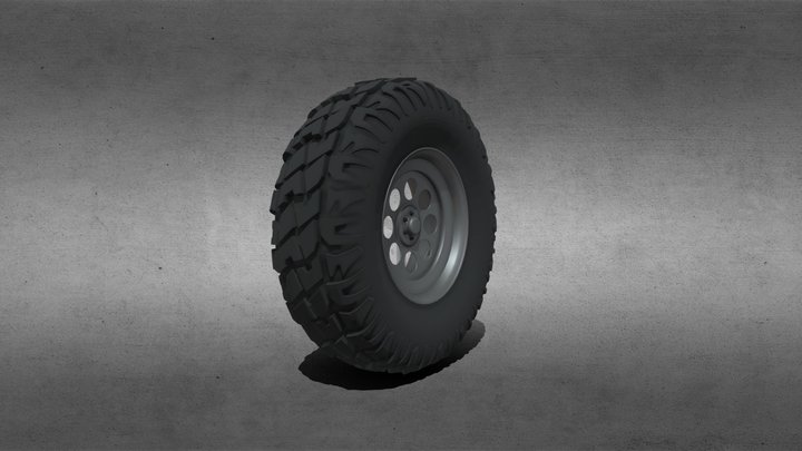 Off-road-tire 3D models - Sketchfab
