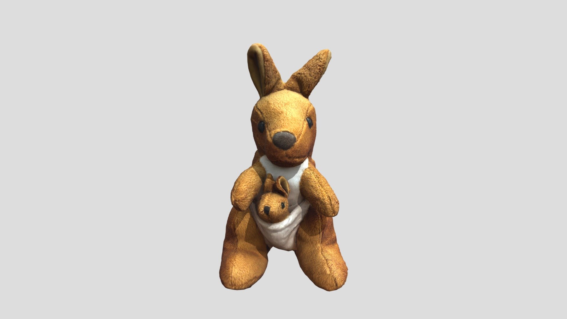 kangaroo - 3D model by kratk2 [187f23b] - Sketchfab