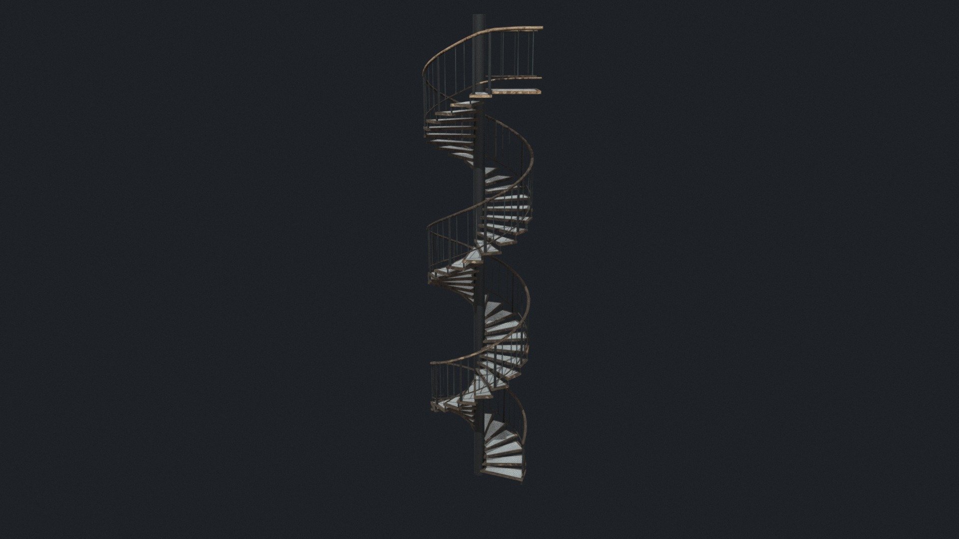 Stairs 1 - 3D model by sharetextures [187f96c] - Sketchfab