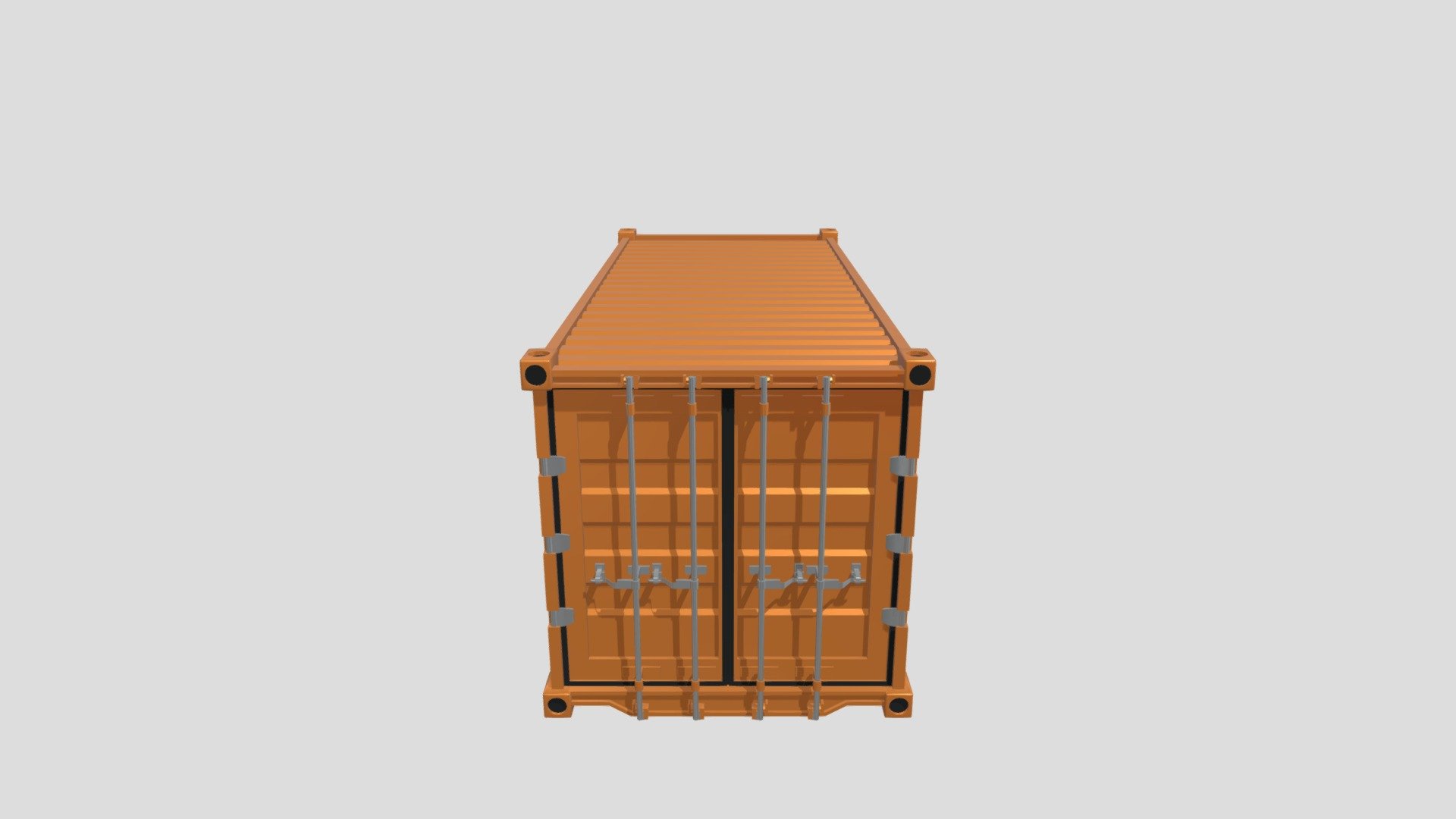 Shipment Container - 3D model by Ryan_Pilkington [1881380] - Sketchfab