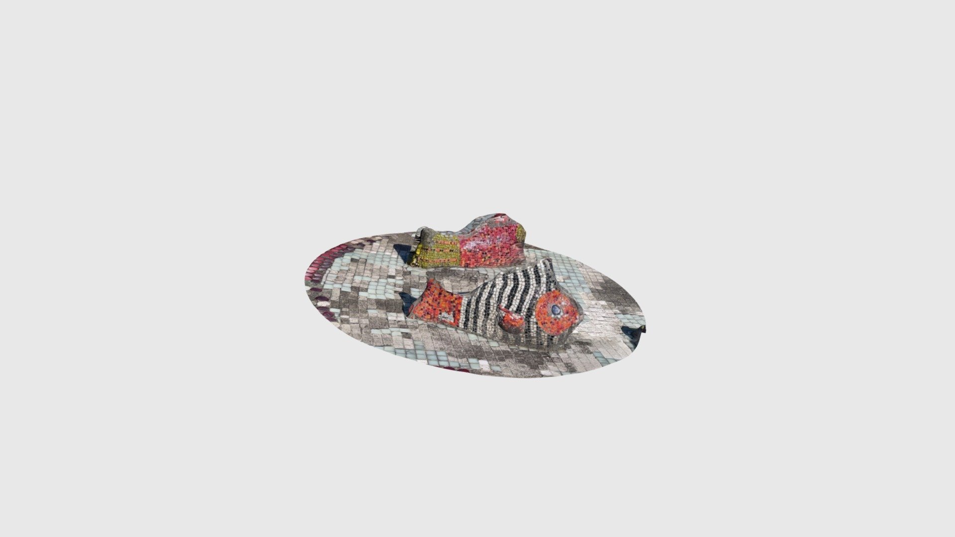 Fish fountain - Download Free 3D model by PAF [1882672] - Sketchfab