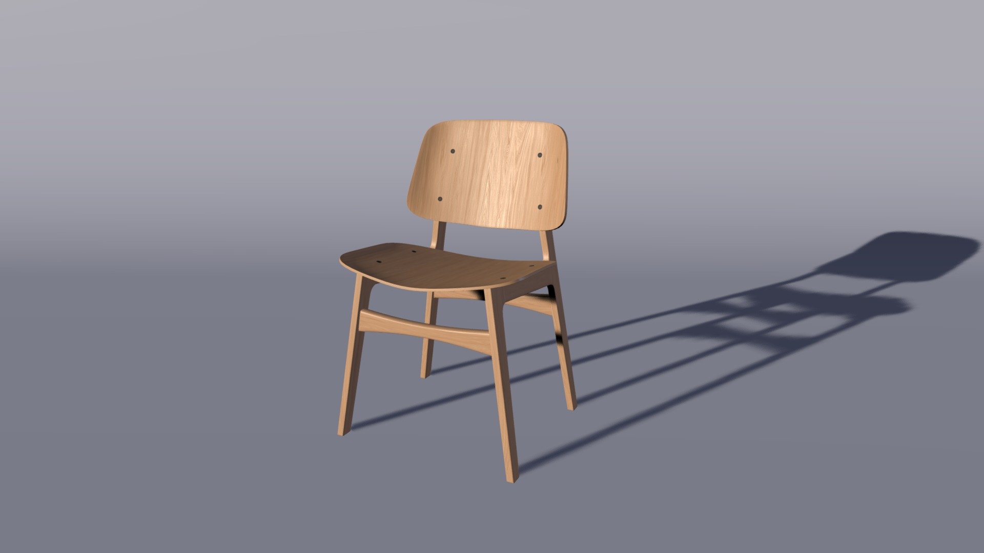 Wooden Chair - 3D model by Graf_Lev [18827fb] - Sketchfab