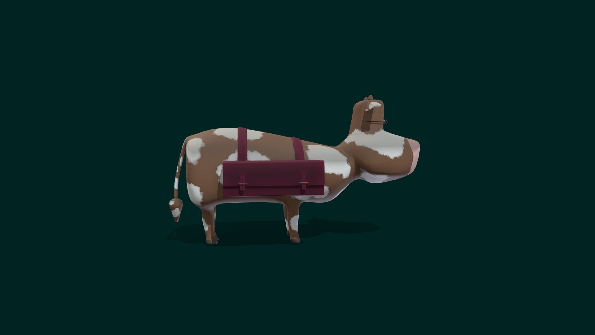 Weather Cow's mail-cow model - 3D model by CherryPetals [18839d5 ...
