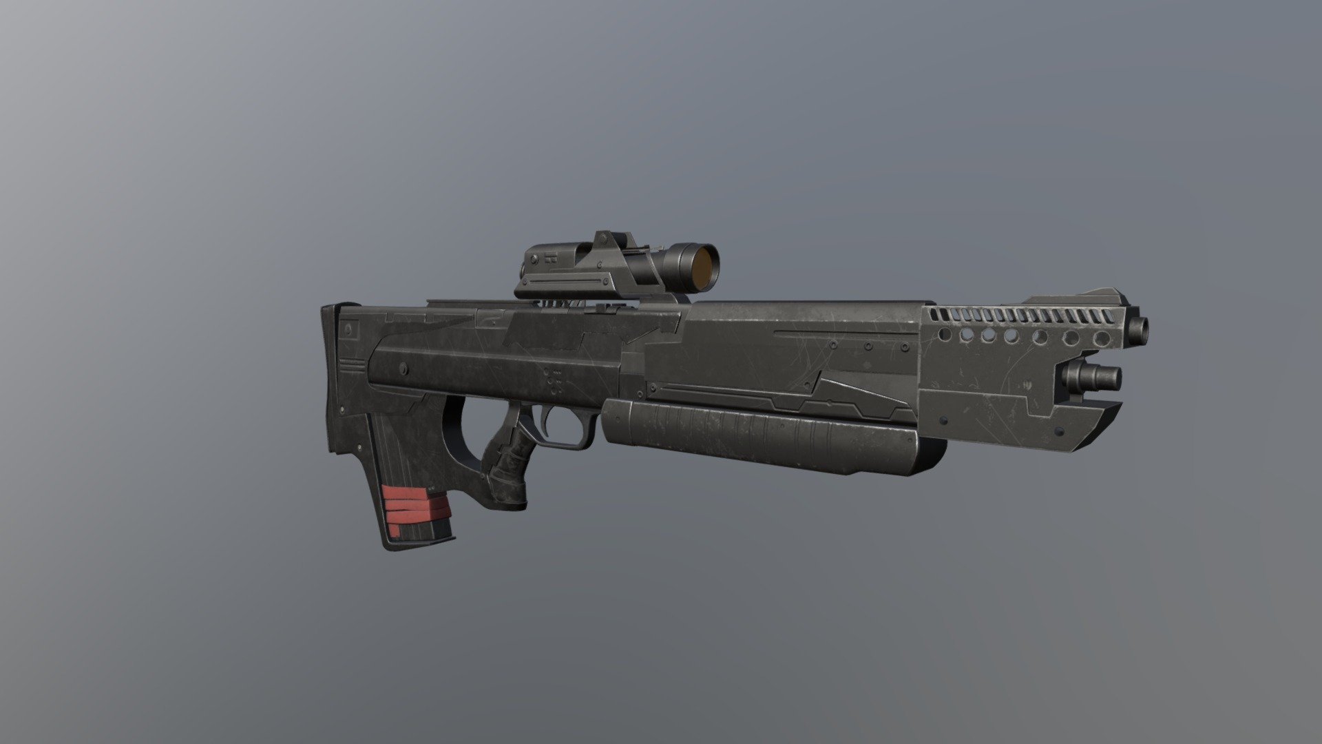 GUN_MODEL - 3D model by korevipin [1886b3a] - Sketchfab