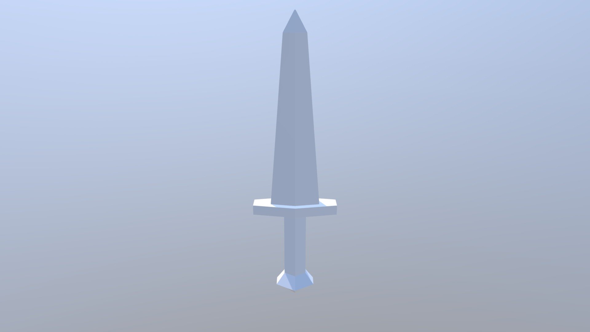 Low Poly Sword - Download Free 3D model by Andrew.Jeans [188783a ...