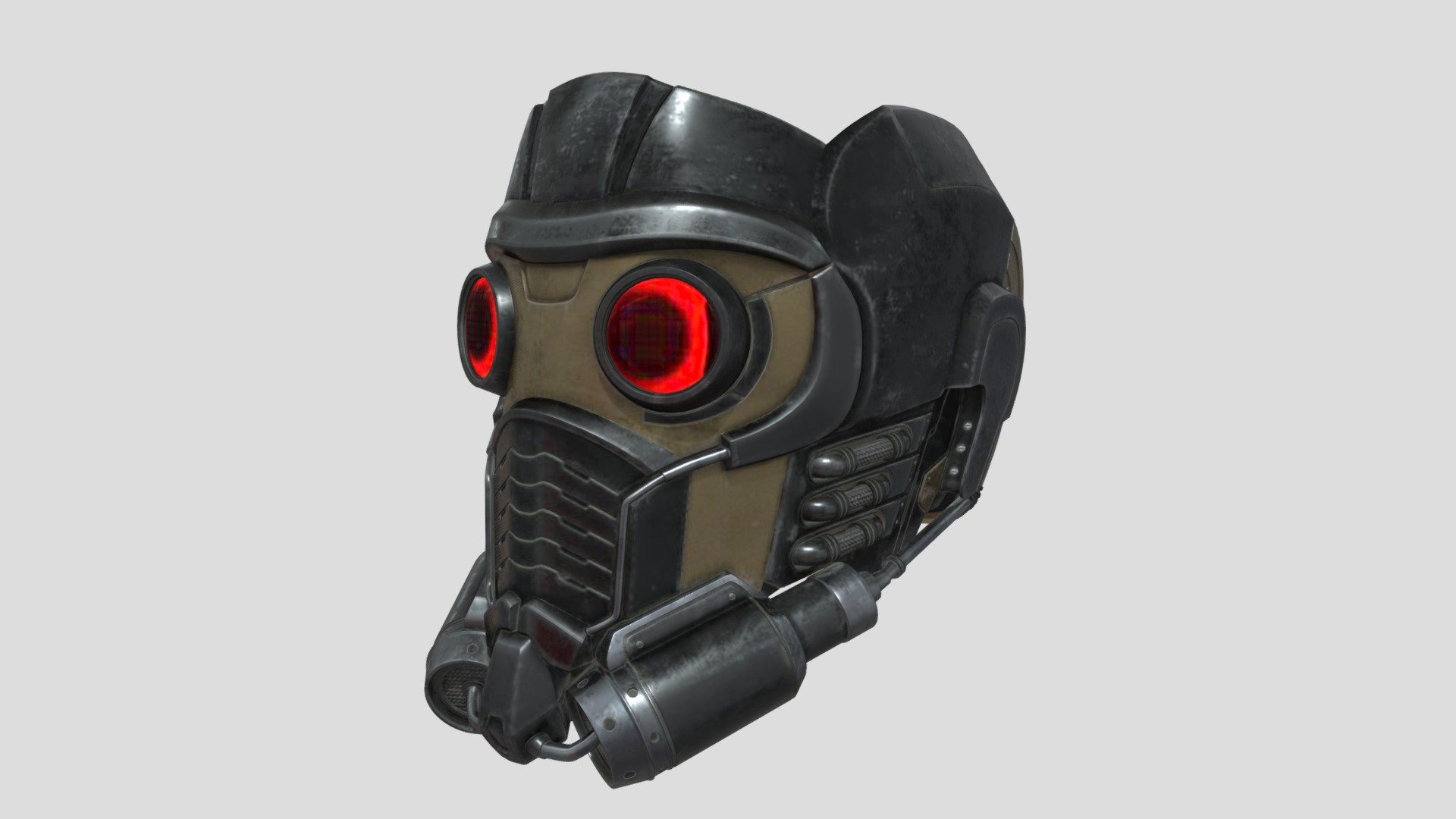 Star- Lord Mask - Buy Royalty Free 3D model by luxe3dworld [18878a0 ...