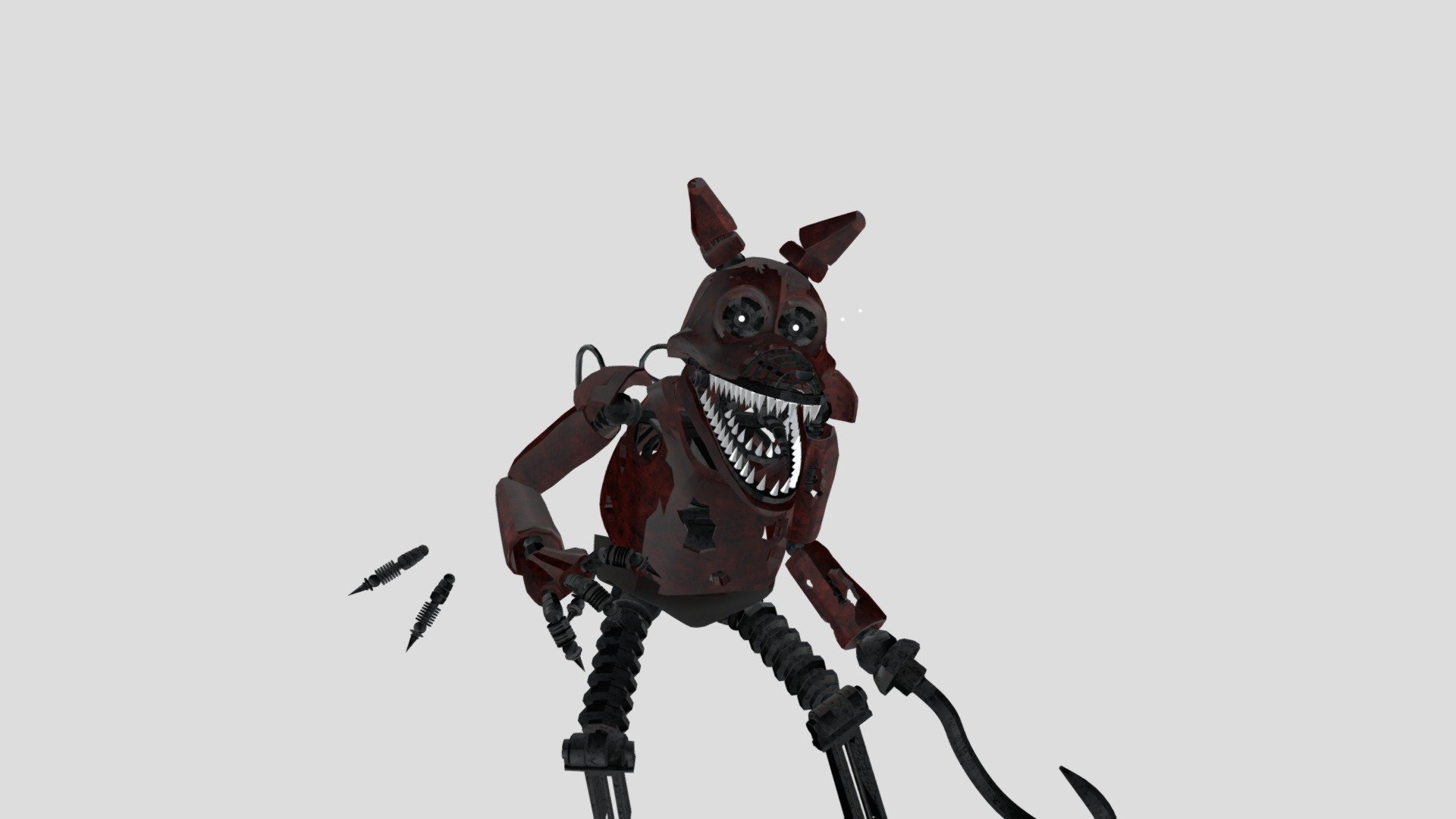 Nightmare Foxy (Port by me) - Download Free 3D model by ☕Mr. DaBois ...