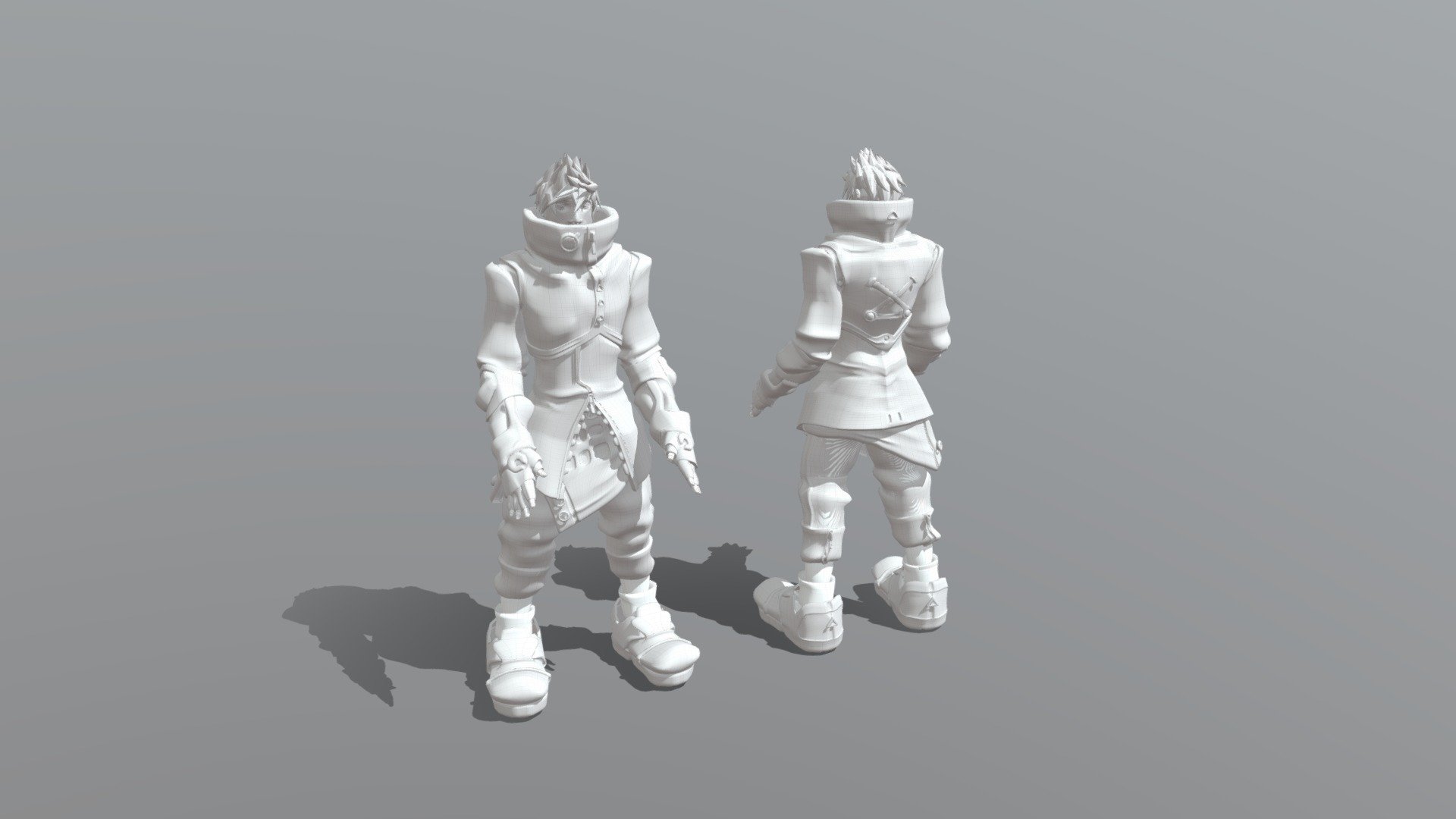 Stein Character Model - 3D model by Jazzman Tng (@JazzmanTng) [188a22d ...