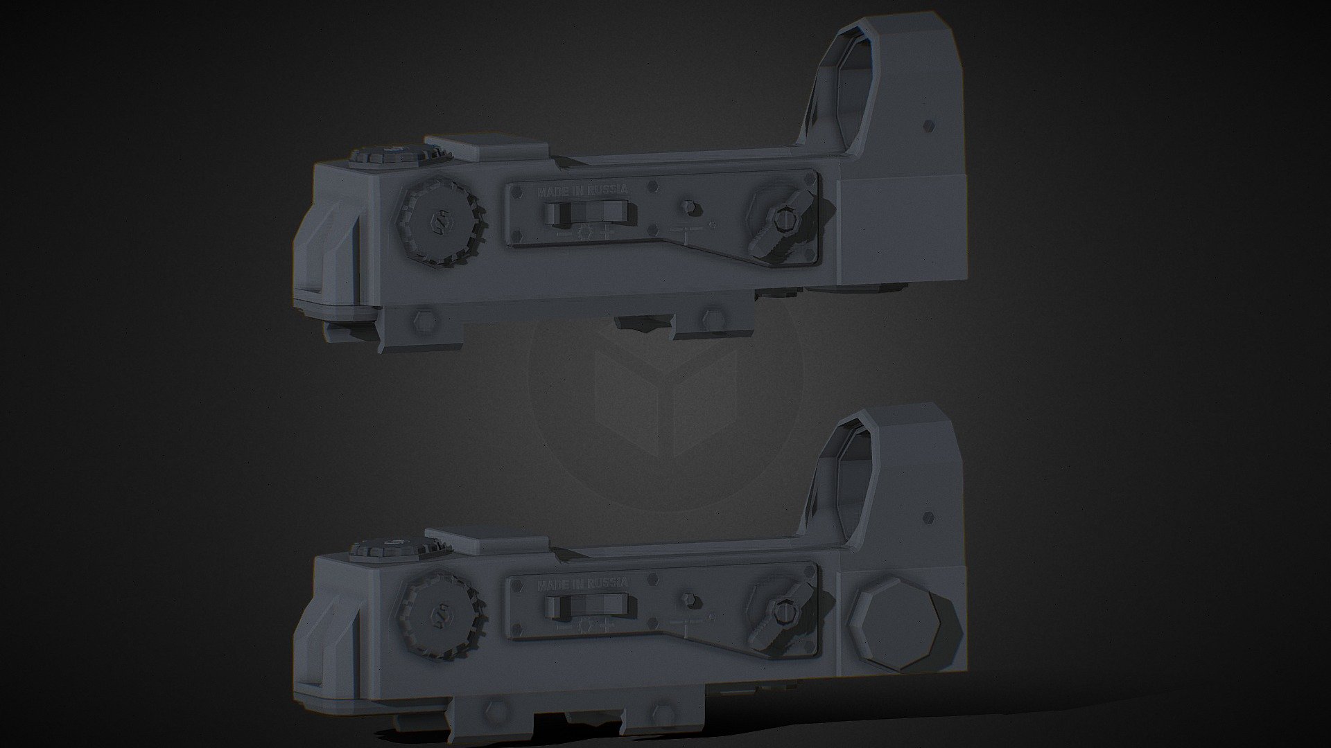 Low Poly EKP-8-18 and EKP-8M-PP - Download Free 3D model by Lyndschoko [188e226] - Sketchfab