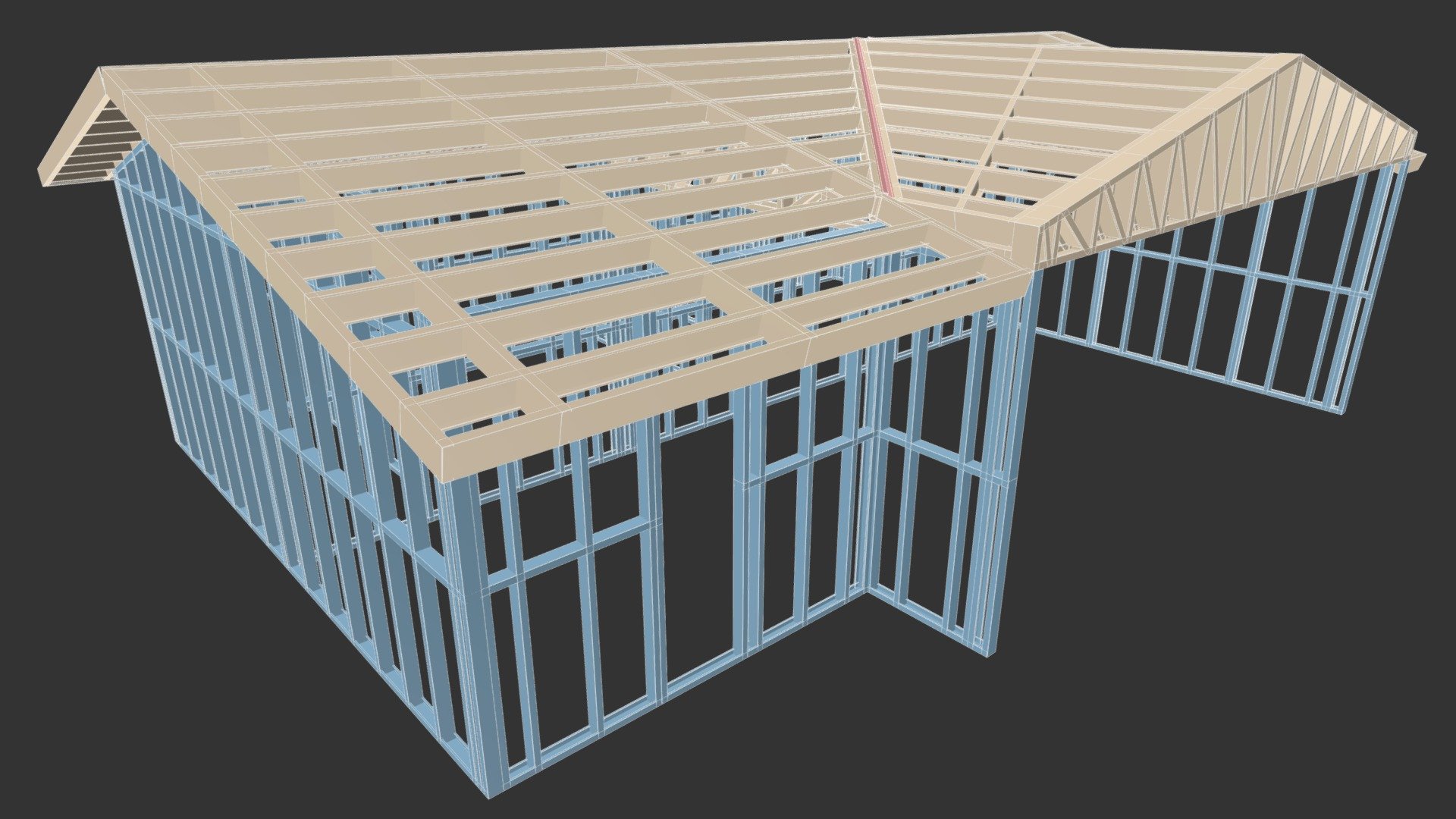 Casa modular 2 - 3D model by Asistencia técnica MATECSA ...