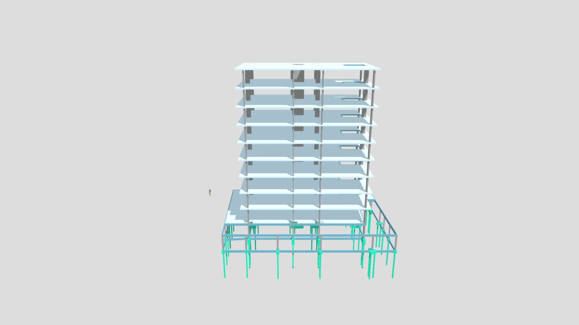MODELAGEM 3D ESTRUTURA SKETCHUP - 3D model by barbaracosta ...