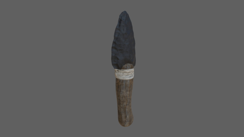 Flint Knife - 3D model by EricPefley [1891ad5] - Sketchfab