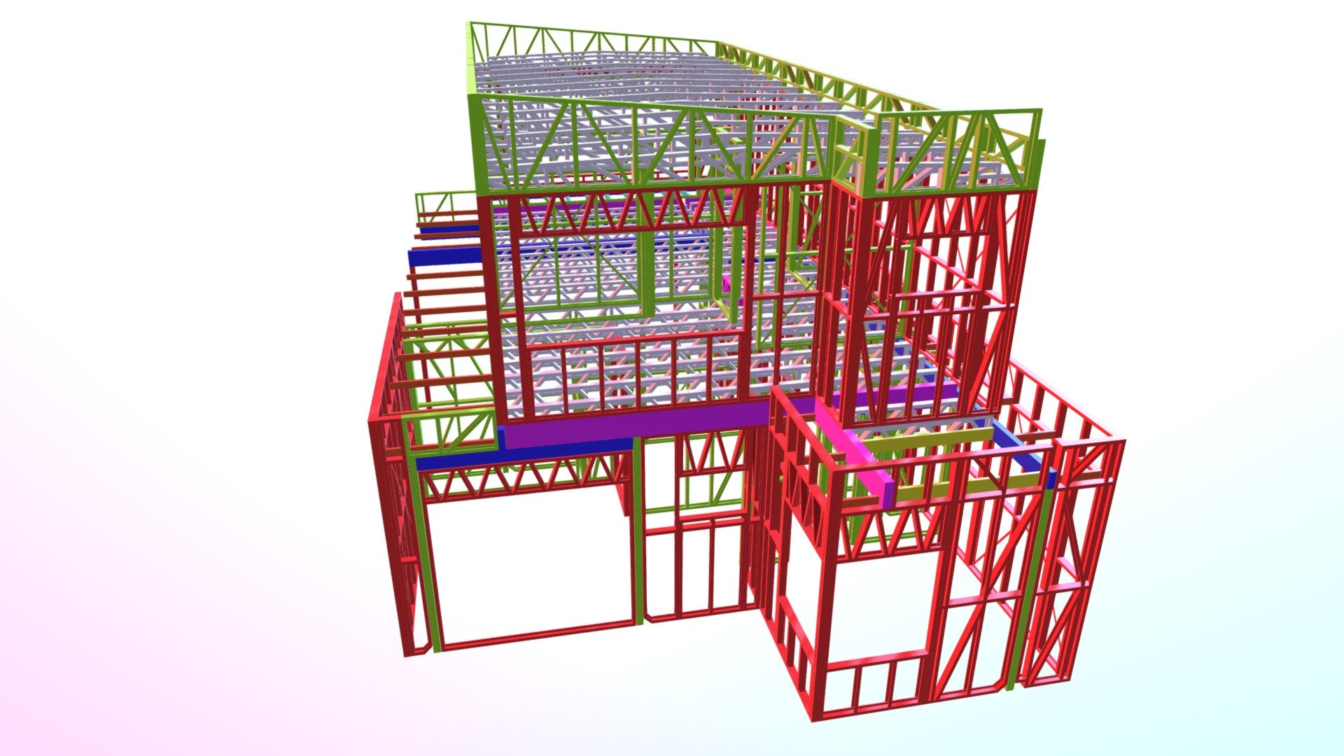 Unit4/ 3d Frame walkthrough - 3D model by SmartecBuilding [1891c58 ...
