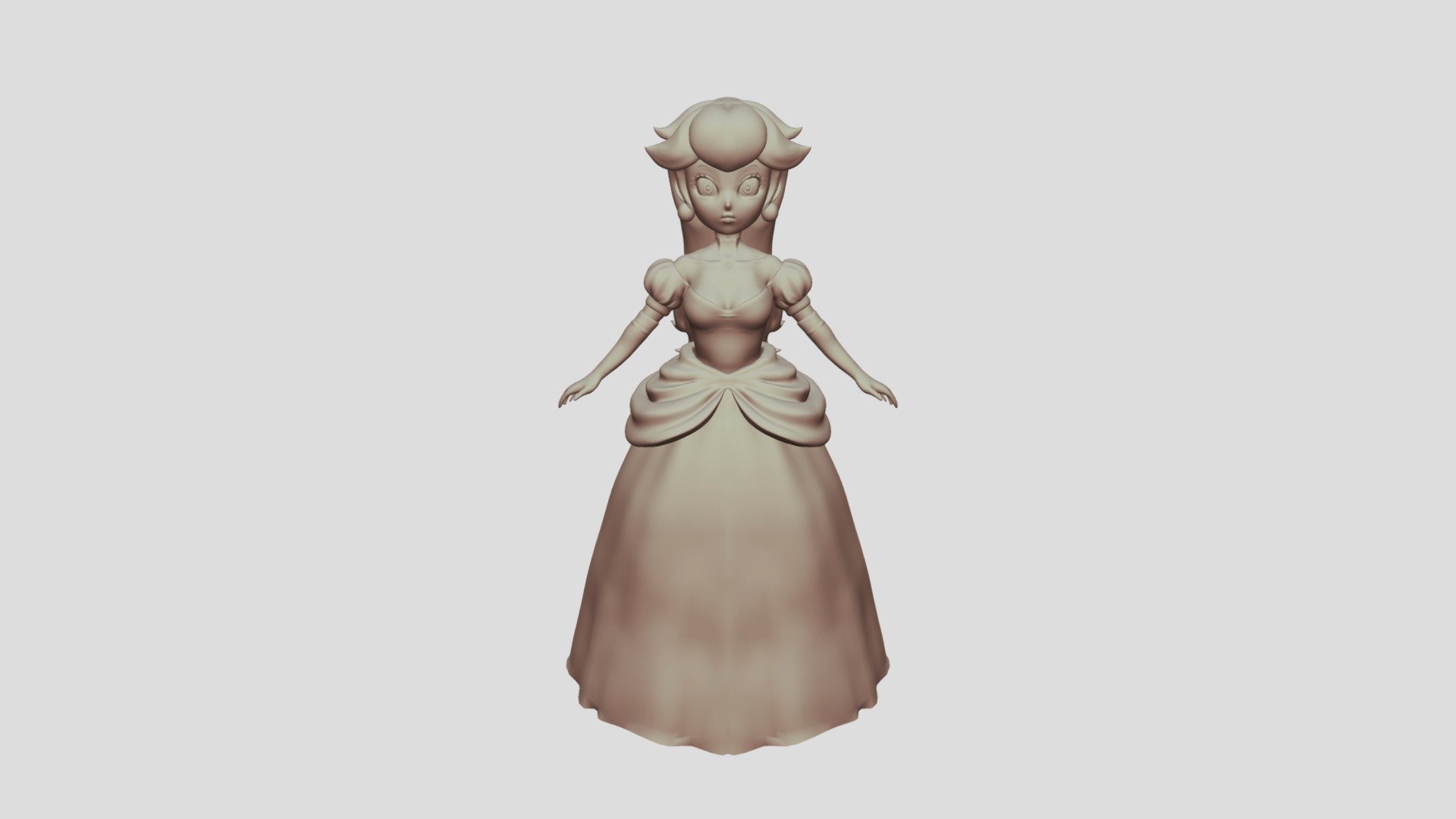 Peach sculpt - Download Free 3D model by Cialily (@ShiYohLily) [1892bb4 ...