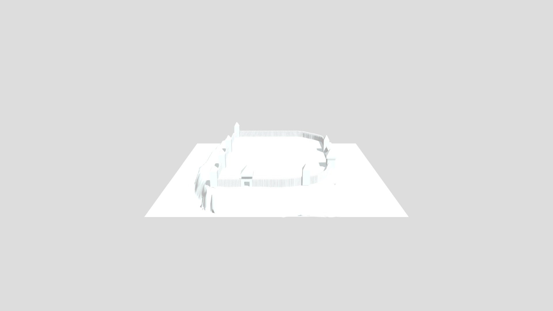 Крепость - 3D model by pleskov [1893552] - Sketchfab