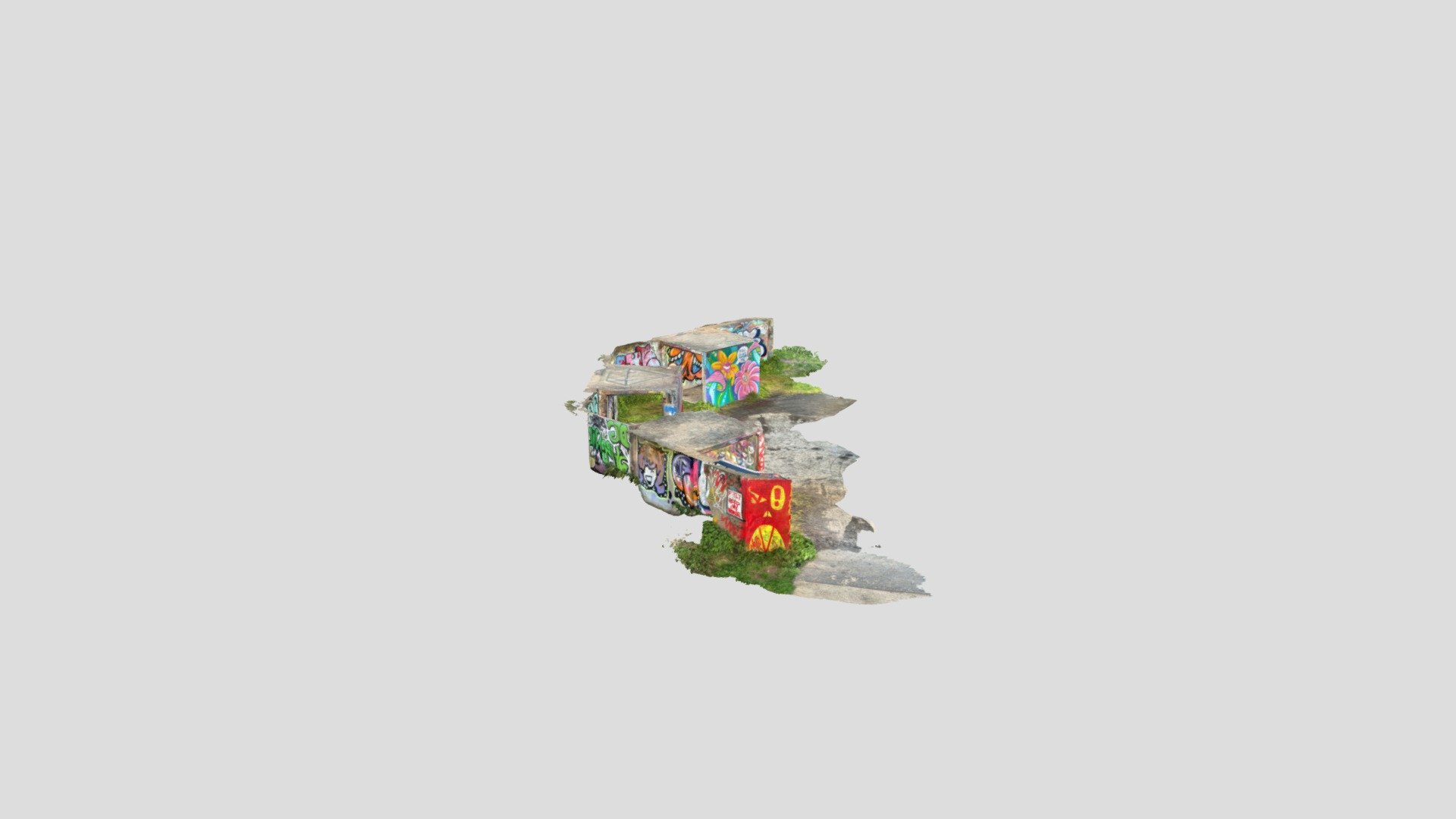 Purdown 3D Scan - Walkway 1 - 3D model by lillyparr93 [1893a83] - Sketchfab