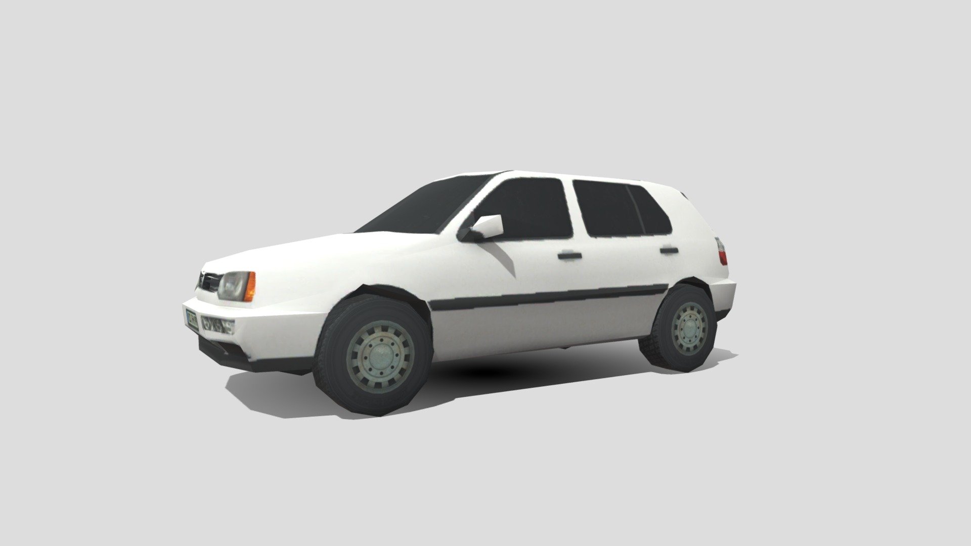 Car-18 Volkswagen Golf Mk3 - Download Free 3D model by zairiq zairiq ...
