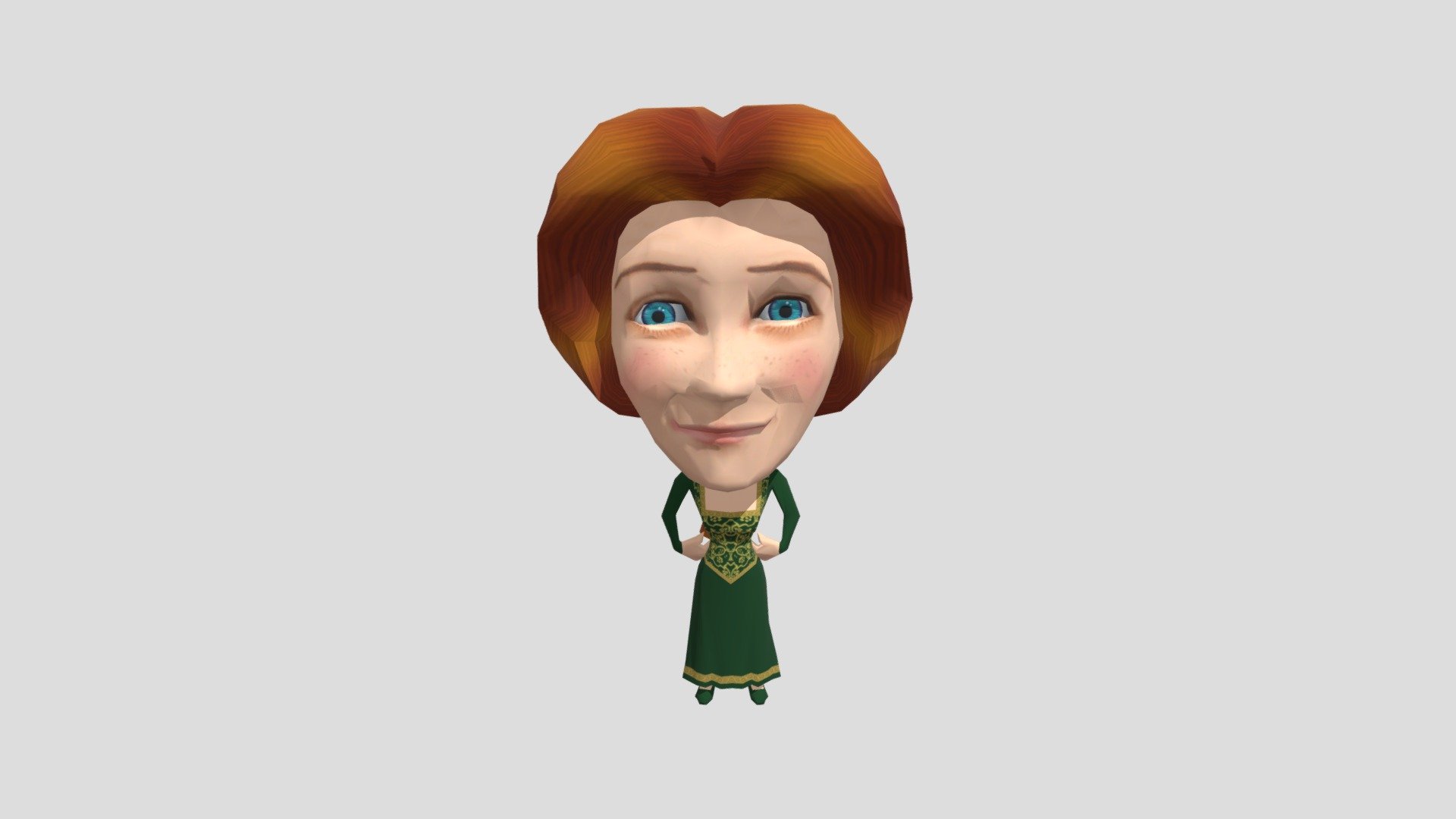 GameCube - Shrek Super Party - Princess Fiona - Download Free 3D model ...