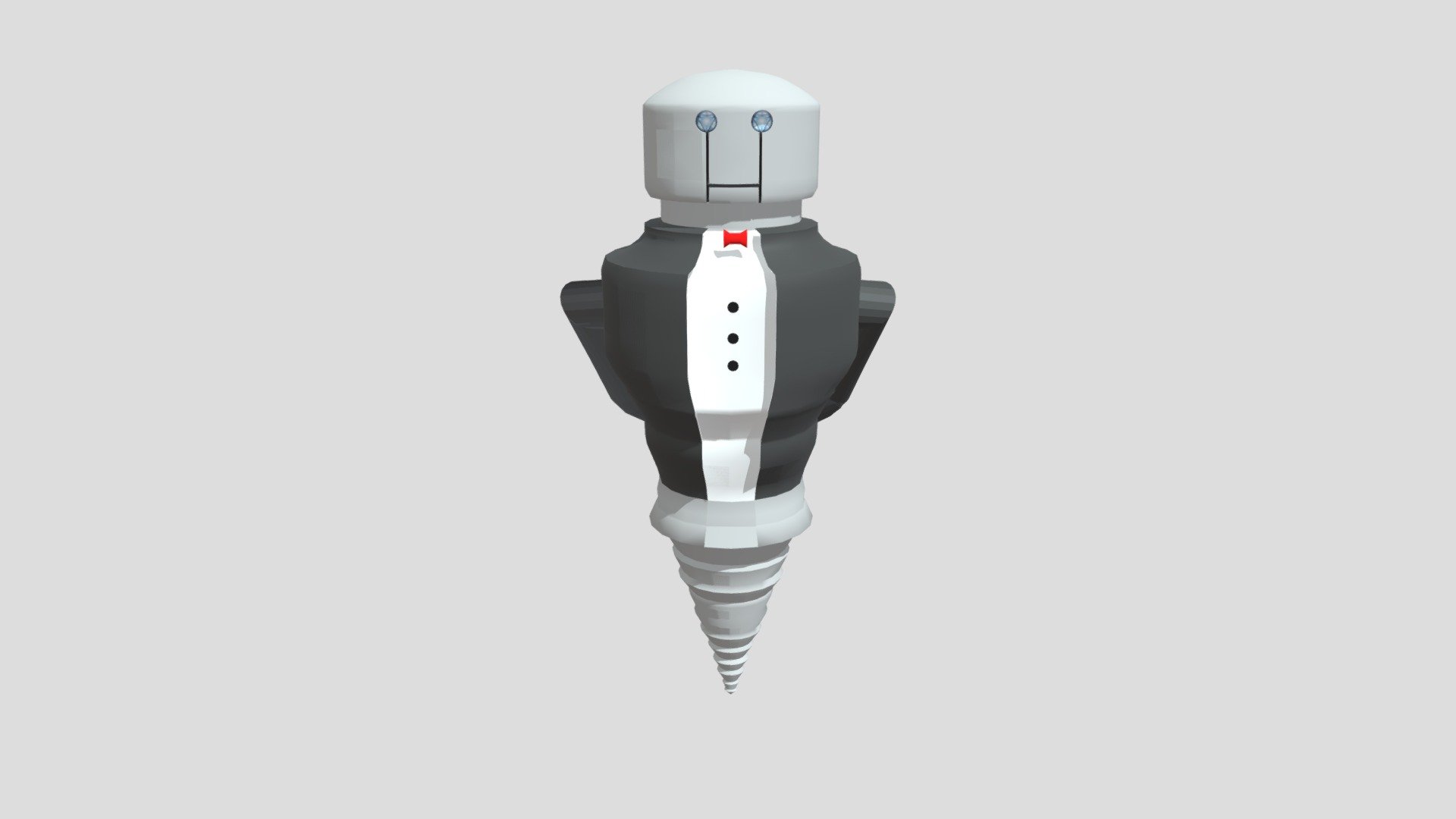 Robot Butler - 3D model by dmallie [1895ce7] - Sketchfab