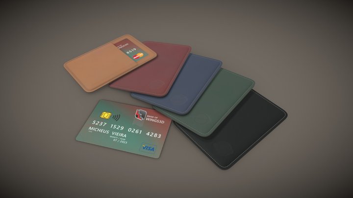 Creditcard 3D models - Sketchfab