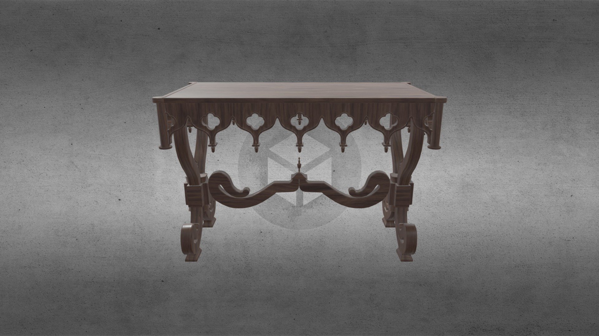 Fancy Victorian Table - 3D model by Sonya M Tanner (@smtanner) [1896ecb ...