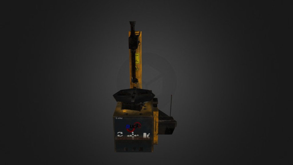 Rim remover machine - 3D model by Audreane (@Aerish) [18975ea] - Sketchfab