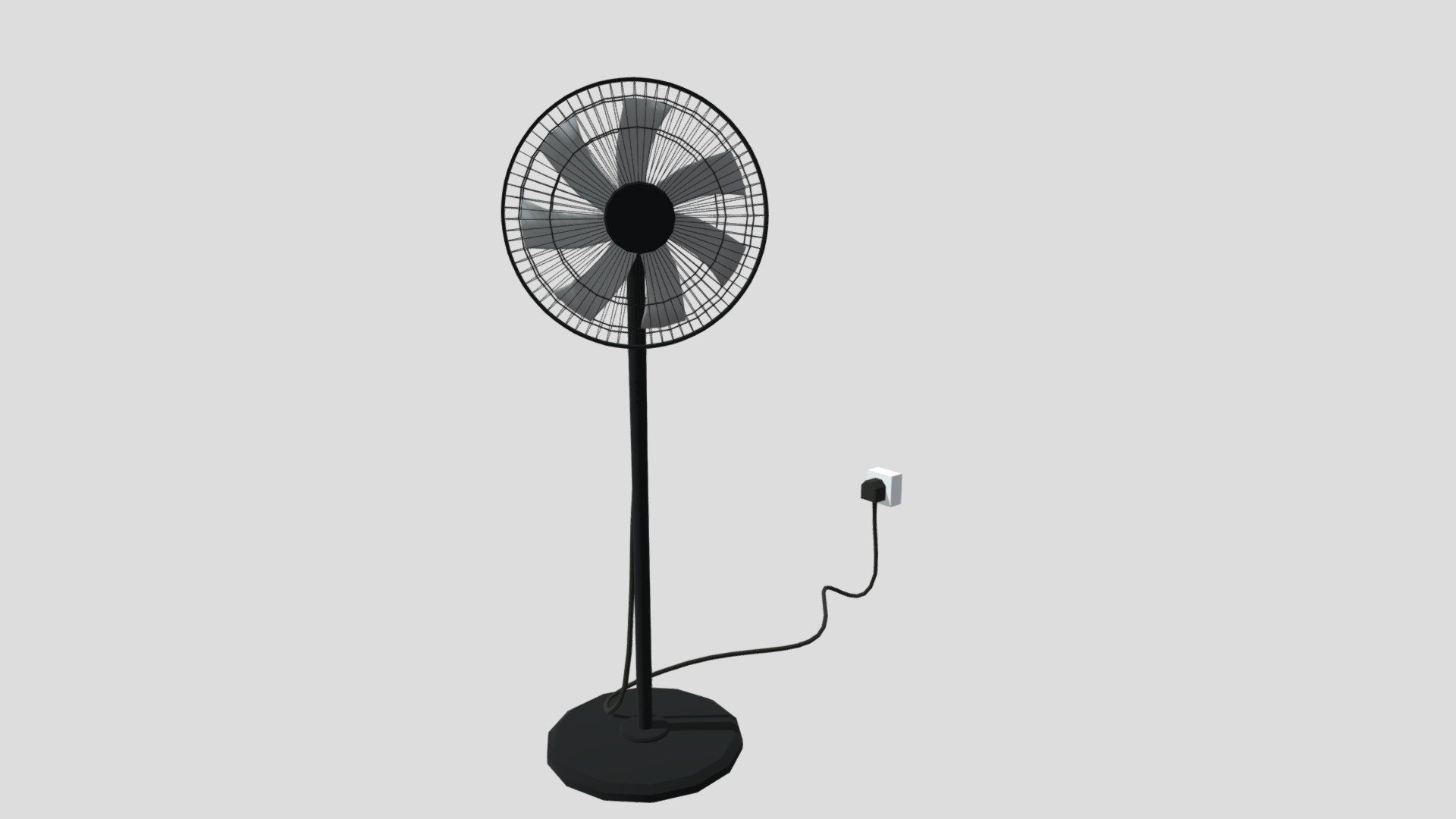 Standing Fan - 3D model by ArtsByLut [1897ba6] - Sketchfab