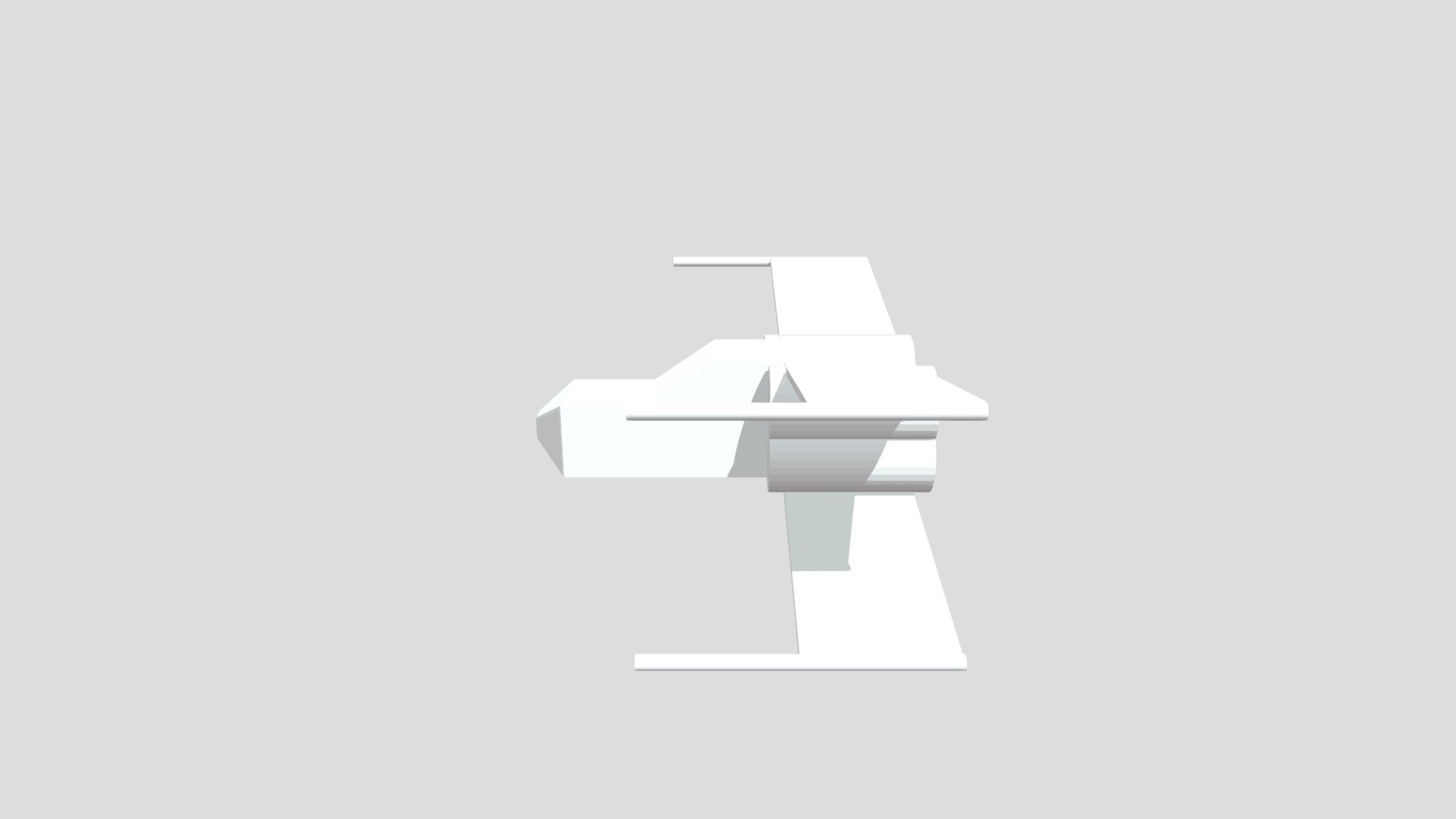Cardboard Box W-Wing - 3D model by turtlerebooted [18989e5] - Sketchfab