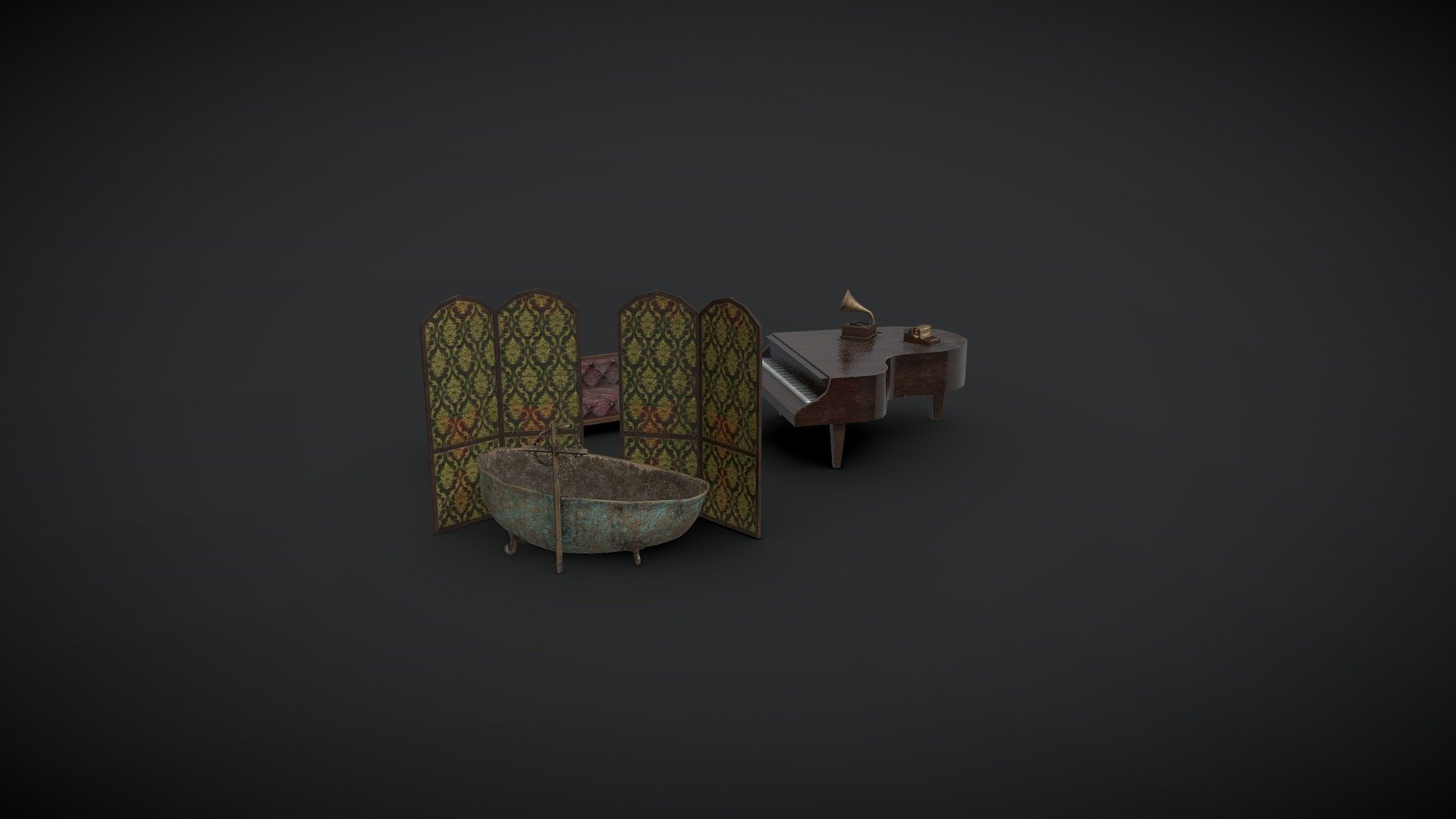 Lowpoly Retro Props - Buy Royalty Free 3D model by miknikik [1898bb7 ...