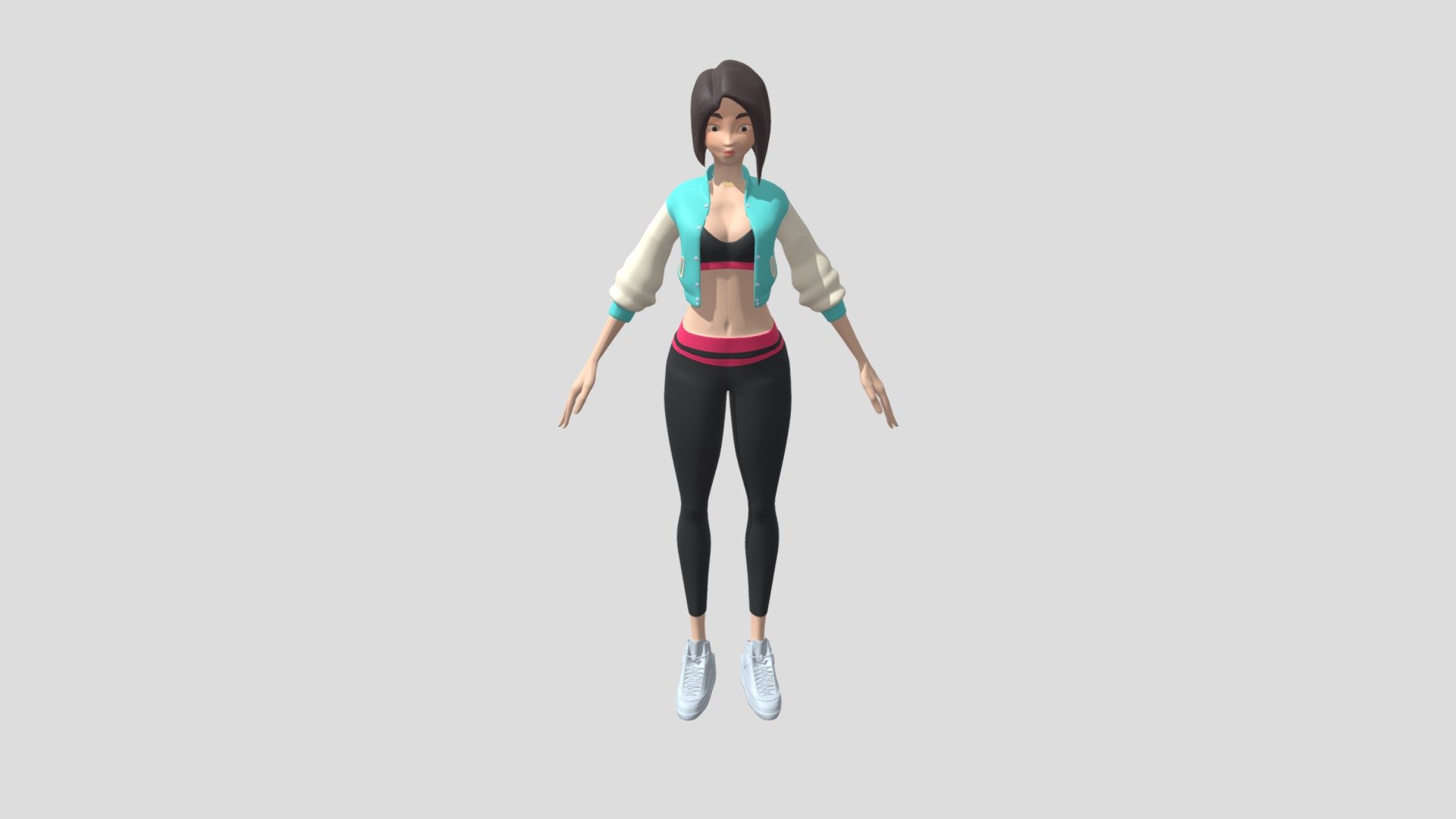 Popular Girl - 3D model by mufabaz_312 [18990b0] - Sketchfab