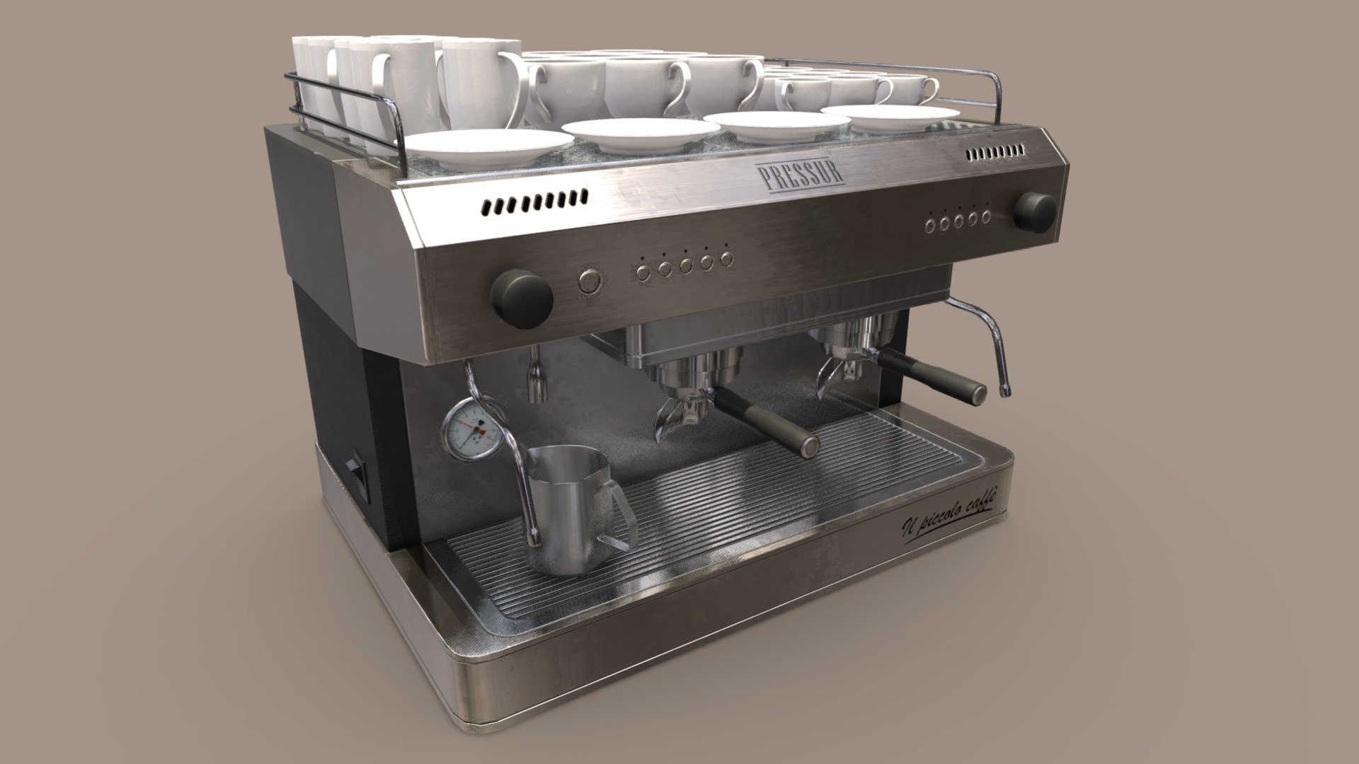 Coffee Machine - 3D model by Laura Gaillon (@LauraGaillon) [1899d79 ...