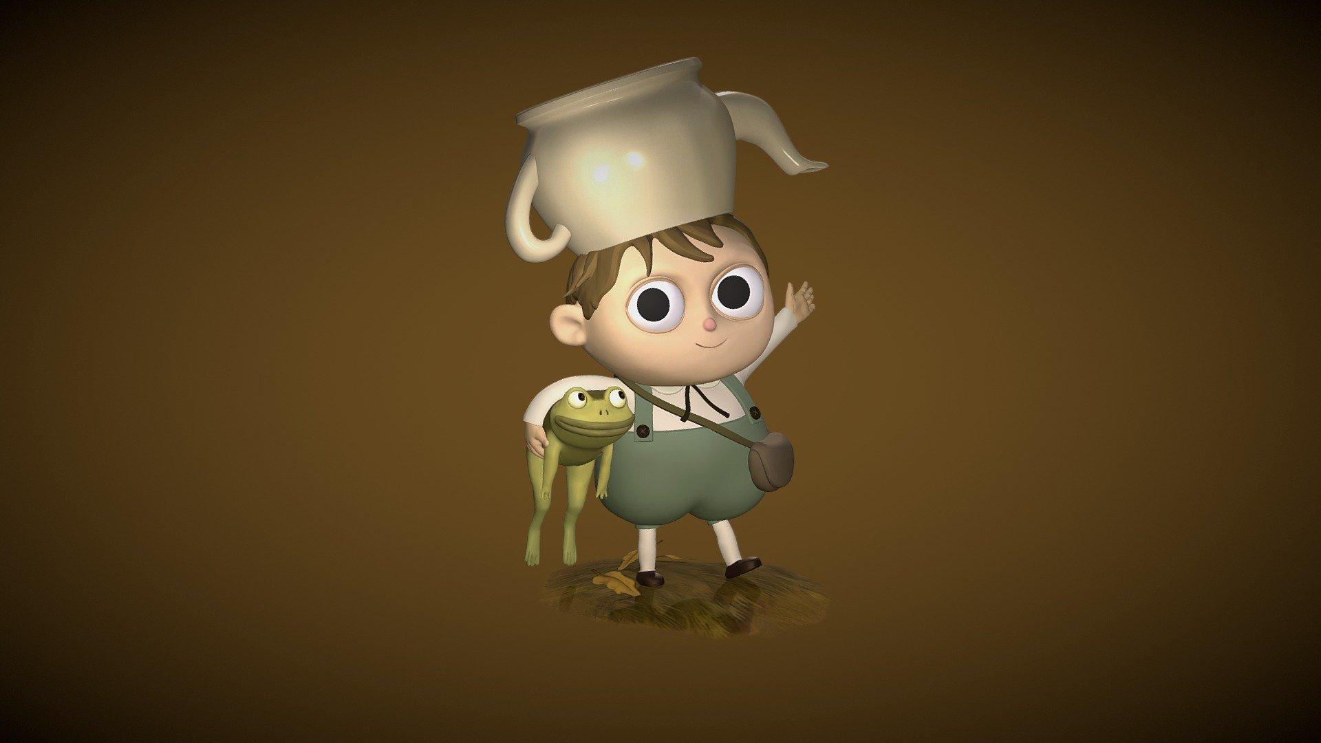 Gregory With Kitty - 3D model by Aleksandra Kosenko (@alexsvet ...