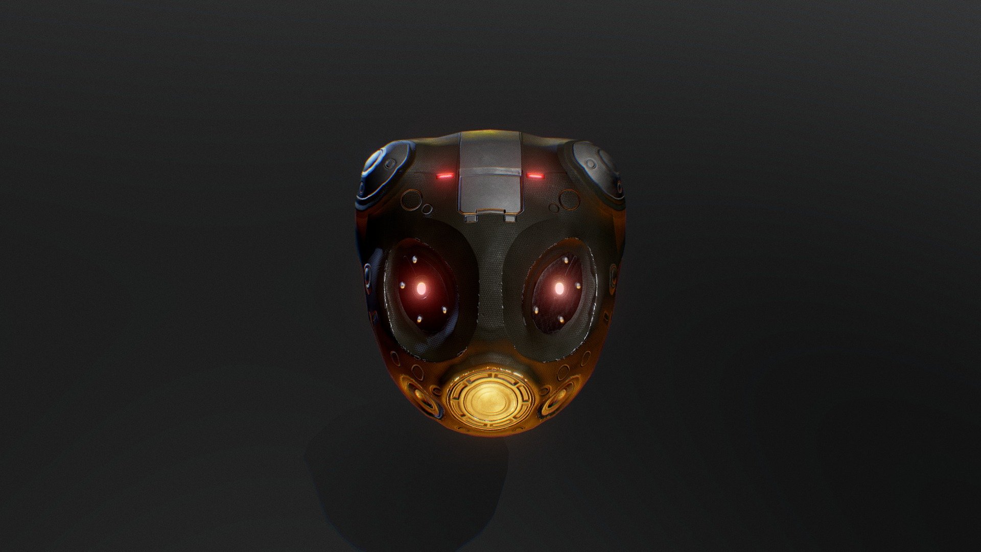 Ratte Helm - 3D model by Big C (@drcele) [189bd2b] - Sketchfab